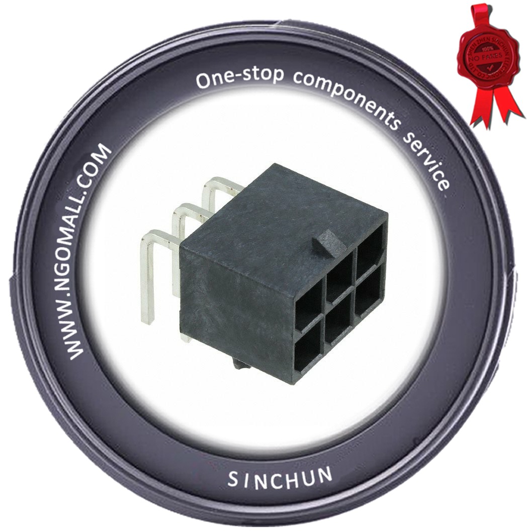 Molex连接器76825-0006 CONN HEADER R/A 6POS 5.7MM - 深圳市南方先进电子有限公司